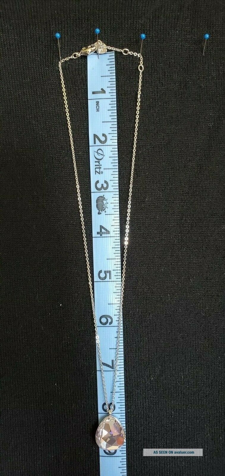 SWAROVSKI PINK CRYSTAL PENDANT NECKLACE | #4152356