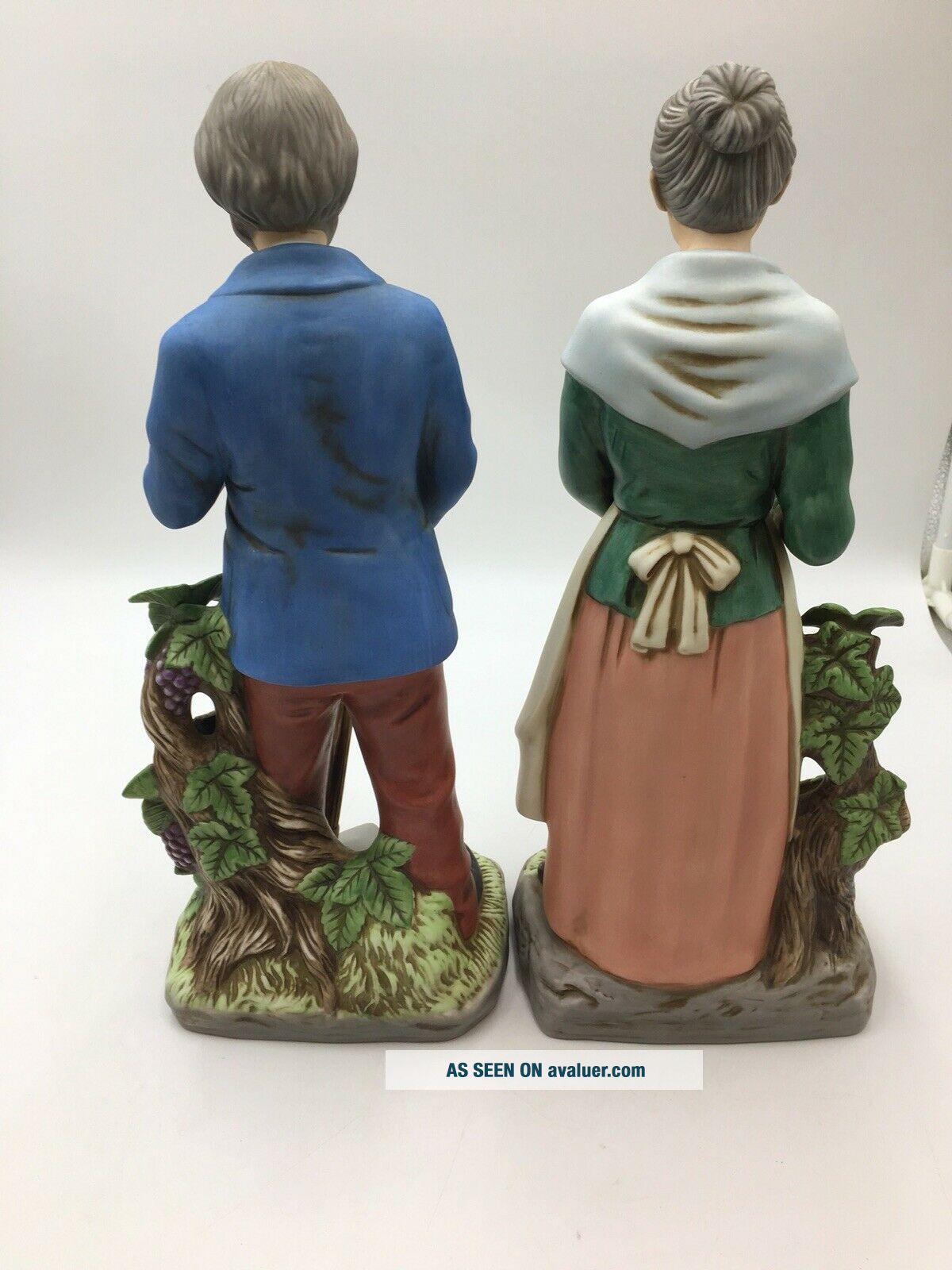 VINTAGE HOME INTERIOR/HOMCO “THE HARVESTERS” FIGURINES LARGE 2001 ...