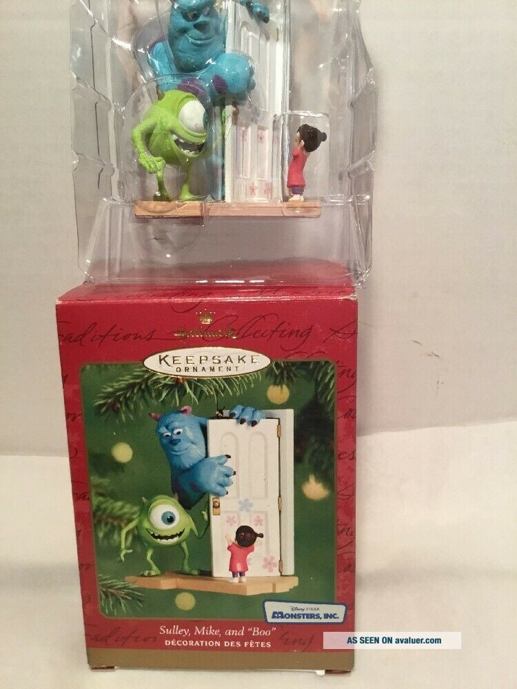 2001 Hallmark Keepsake Sulley Mike And Boo Monsters Inc Ornament | #4176784