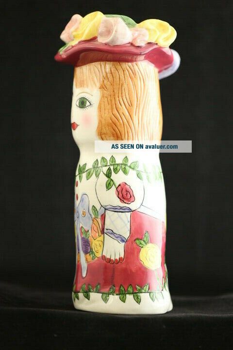 Bonnie - By Susan Paley For Ganz Bella Casa - Lovely 10 Inch Vase ...