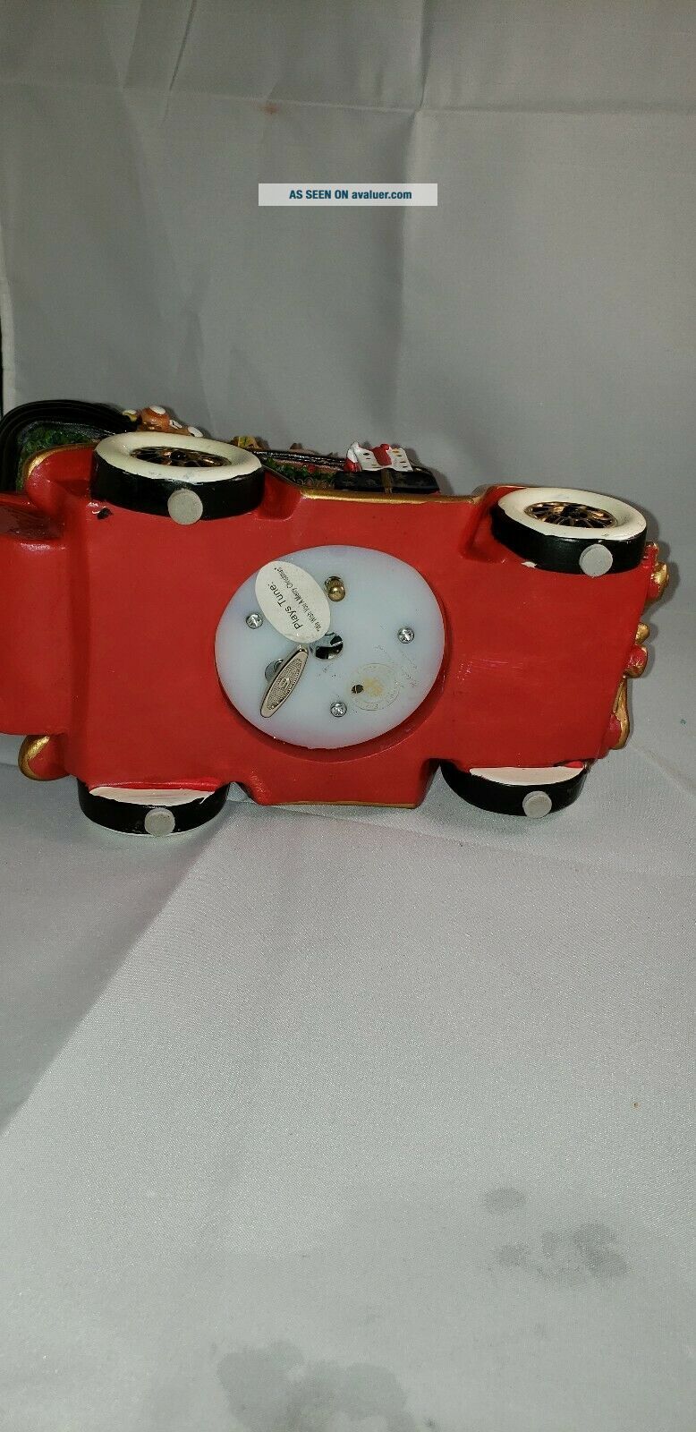 2017 FITZ AND FLOYD CHRISTMAS Santa Classic Car Musical No Box | #4196196