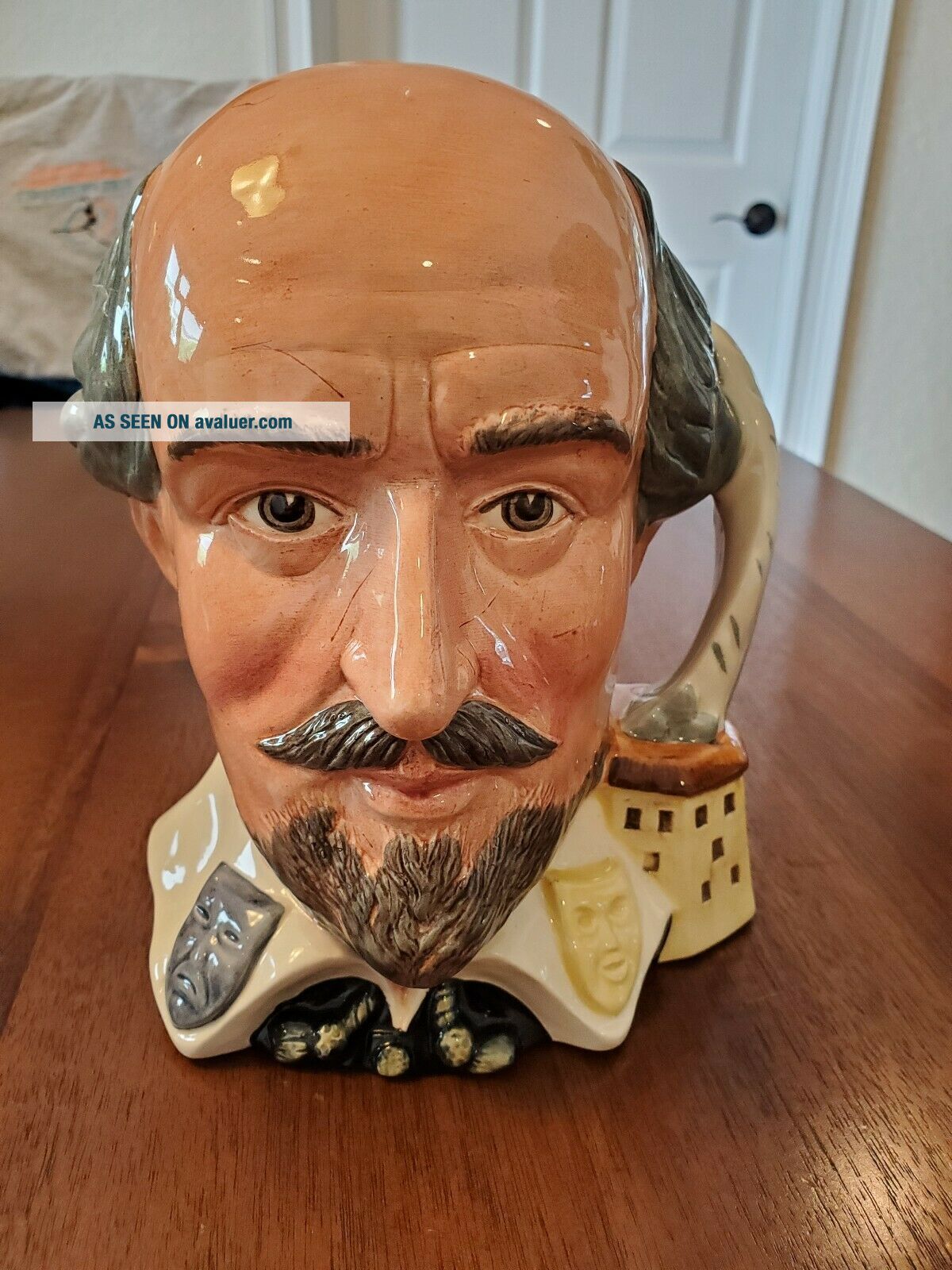 Royal Doulton William Shakespeare D6689 Large Character Toby Mug | #4213898