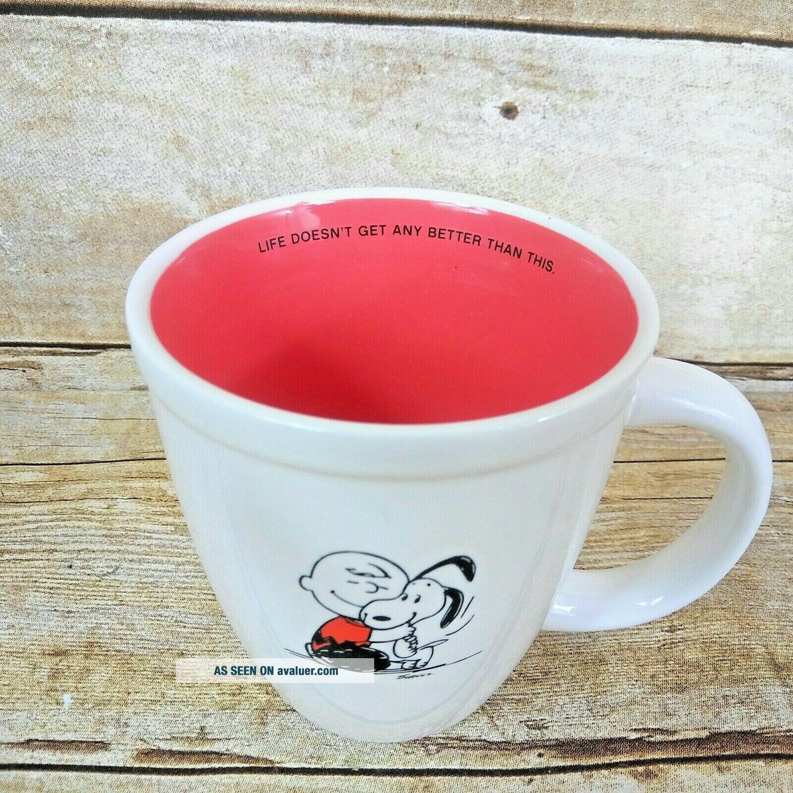 Hallmark Peanuts Mug Charlie Brown Snoopy Life Doesn ' T Get Any Better ...