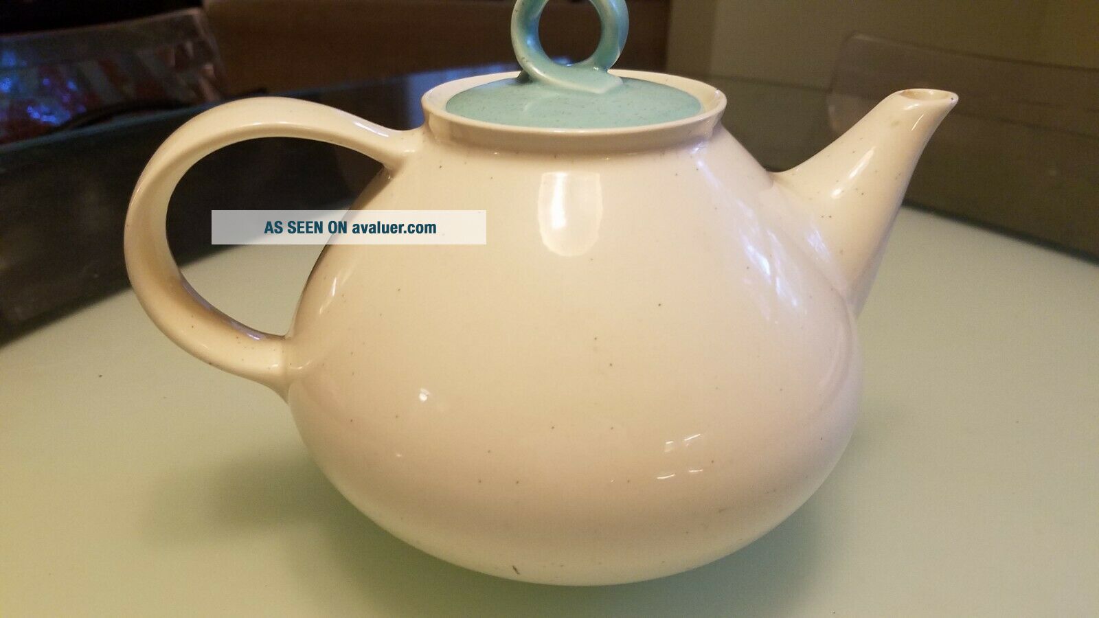 Vintage Mid Century Vernonware Anytime Teapot | #4220160