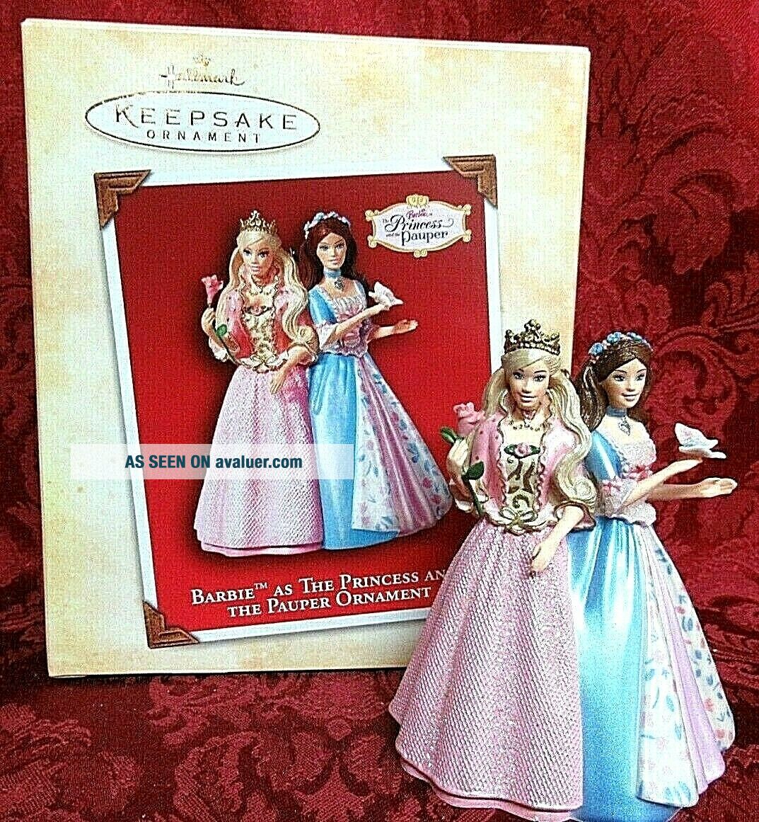 HALLMARK 2004 BARBIE AS THE PRINCESS AND THE PAUPER ORNAMENT | #4223417