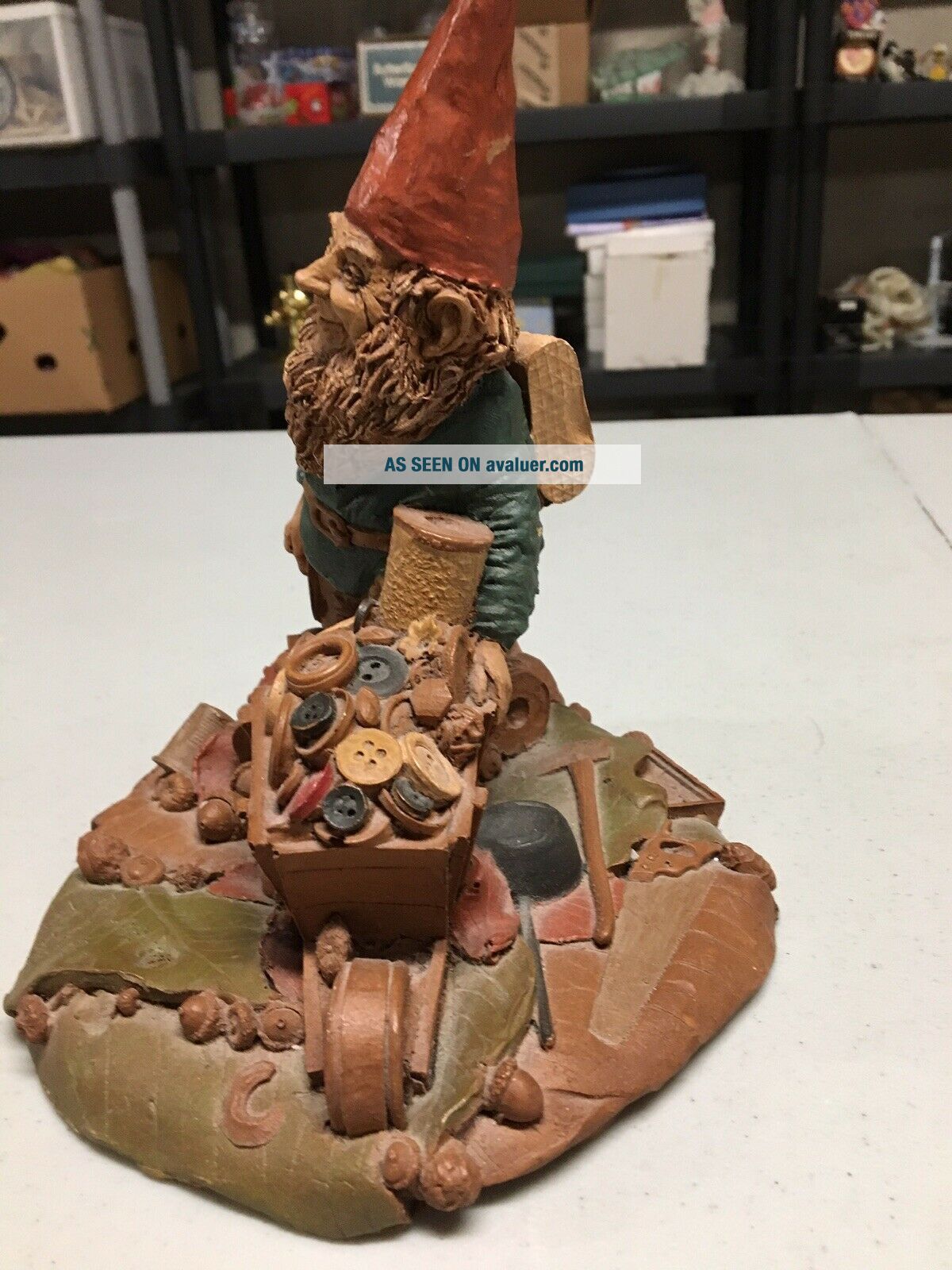 VINTAGE 1985 80 Tom Clark Cairn Studio Taylor, Seamstress Gnome ...