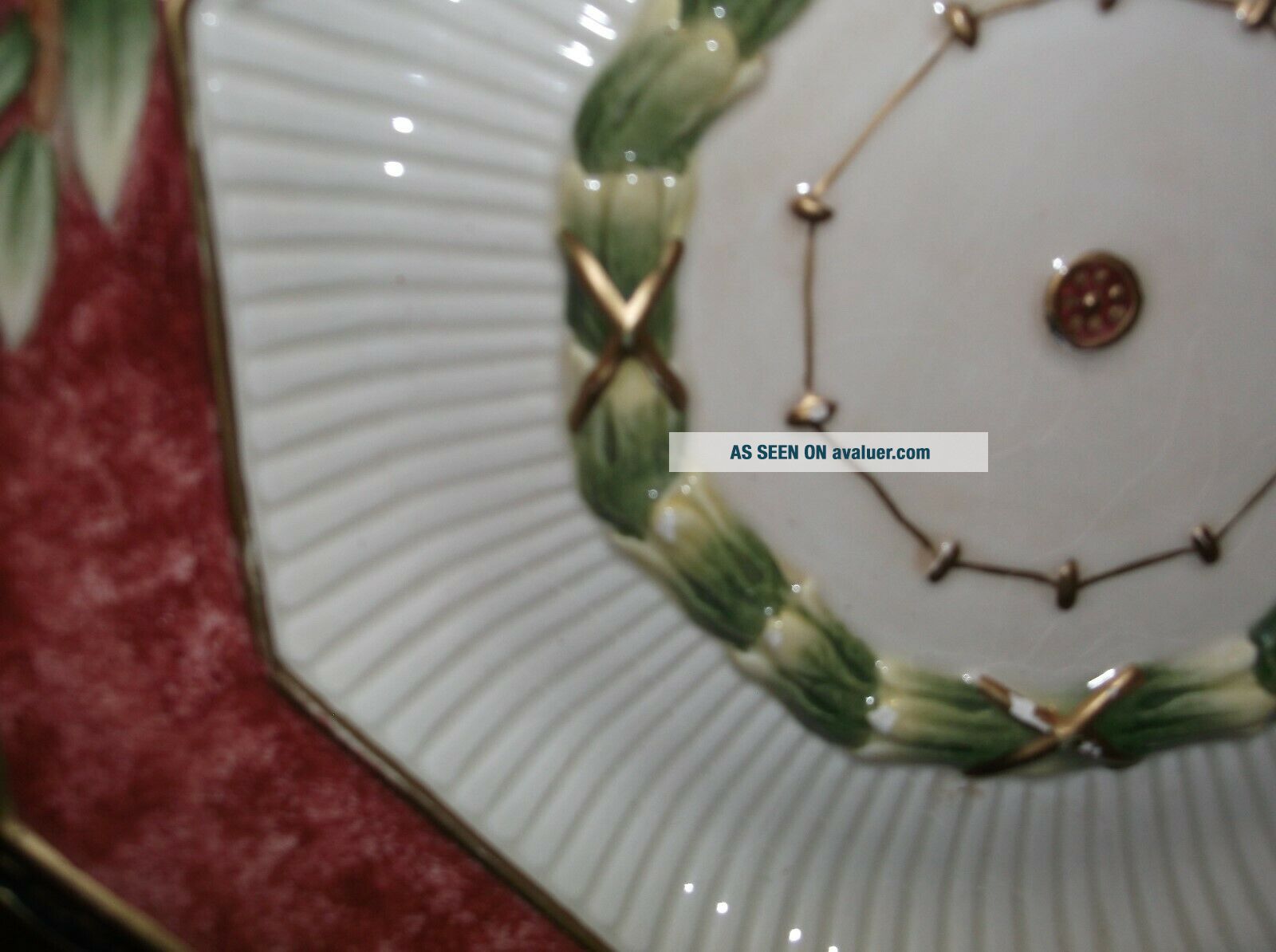 Fitz And Floyd Autumn Holiday Classics Plate - Acorns Leaves Raised ...