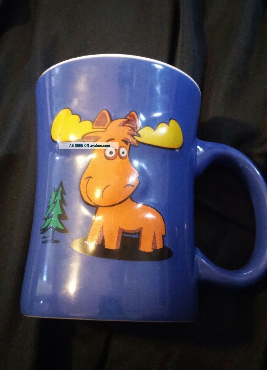 Moose Canada Coffee Mug 3D Cup By Snowcap Trading Canada Flag | #4246479
