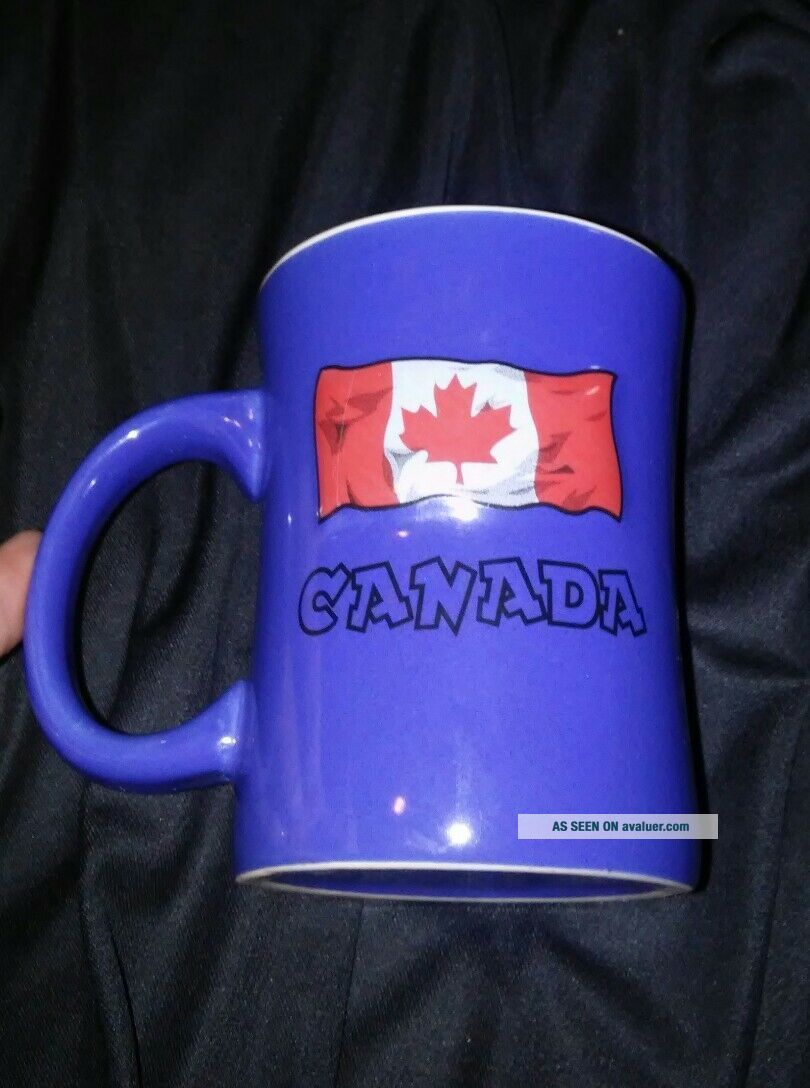 Moose Canada Coffee Mug 3D Cup By Snowcap Trading Canada Flag | #4246479