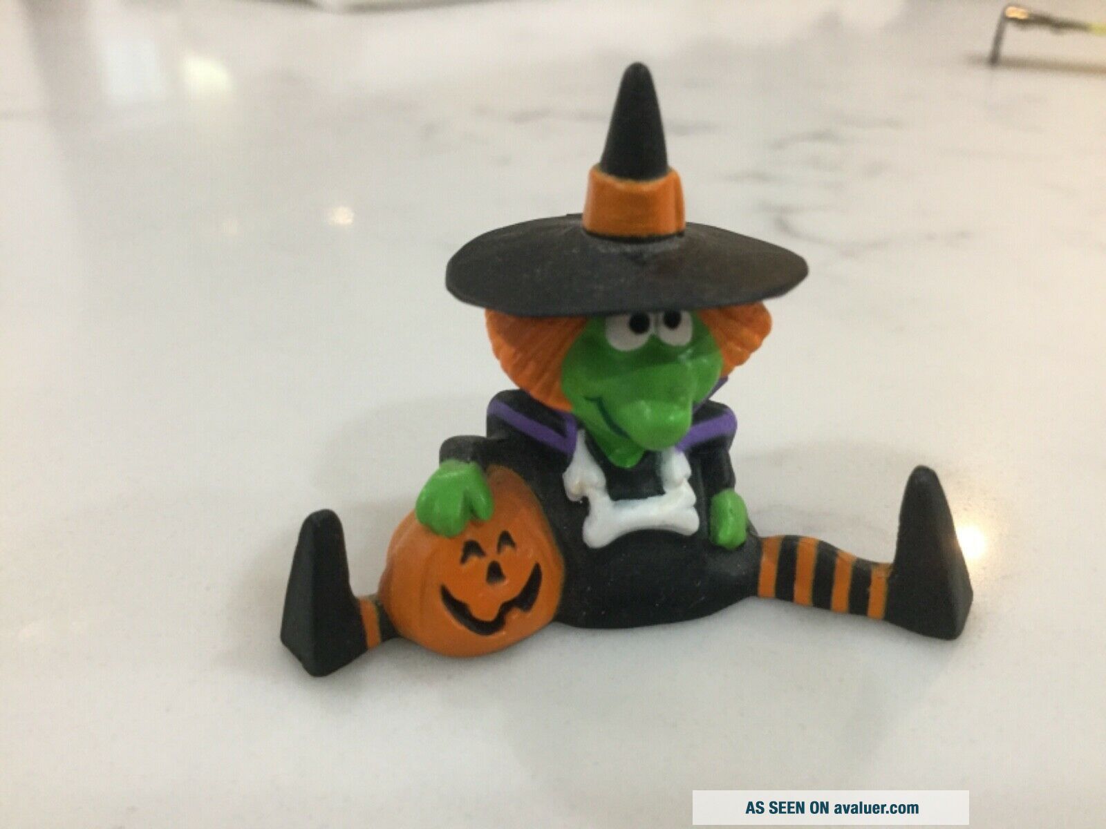 Vintage Hallmark Merry Miniatures Witch Halloween Figurine 1986 | #4246613