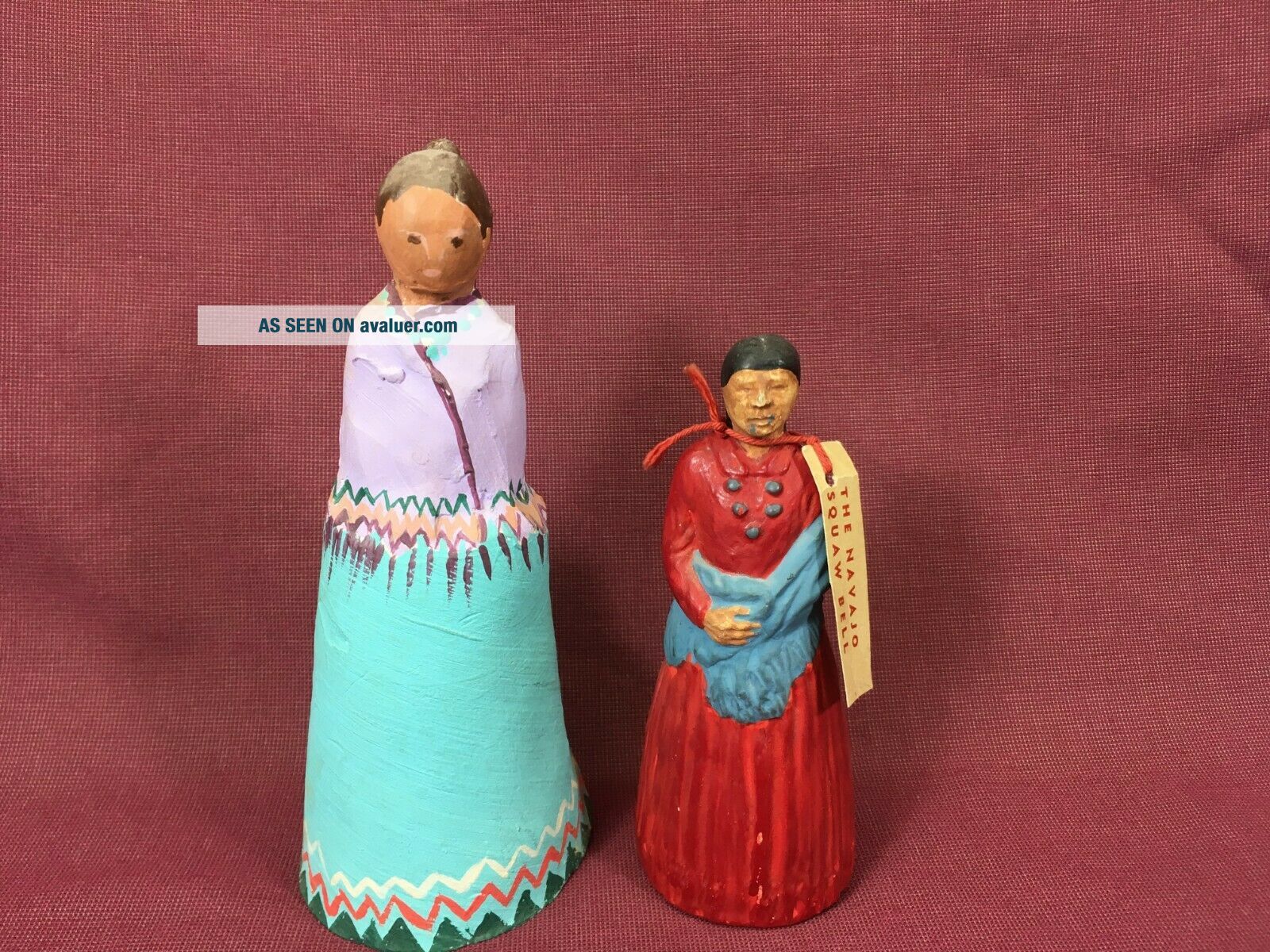 Two Bells Native American Women Pottery And Ceramic | #4248501