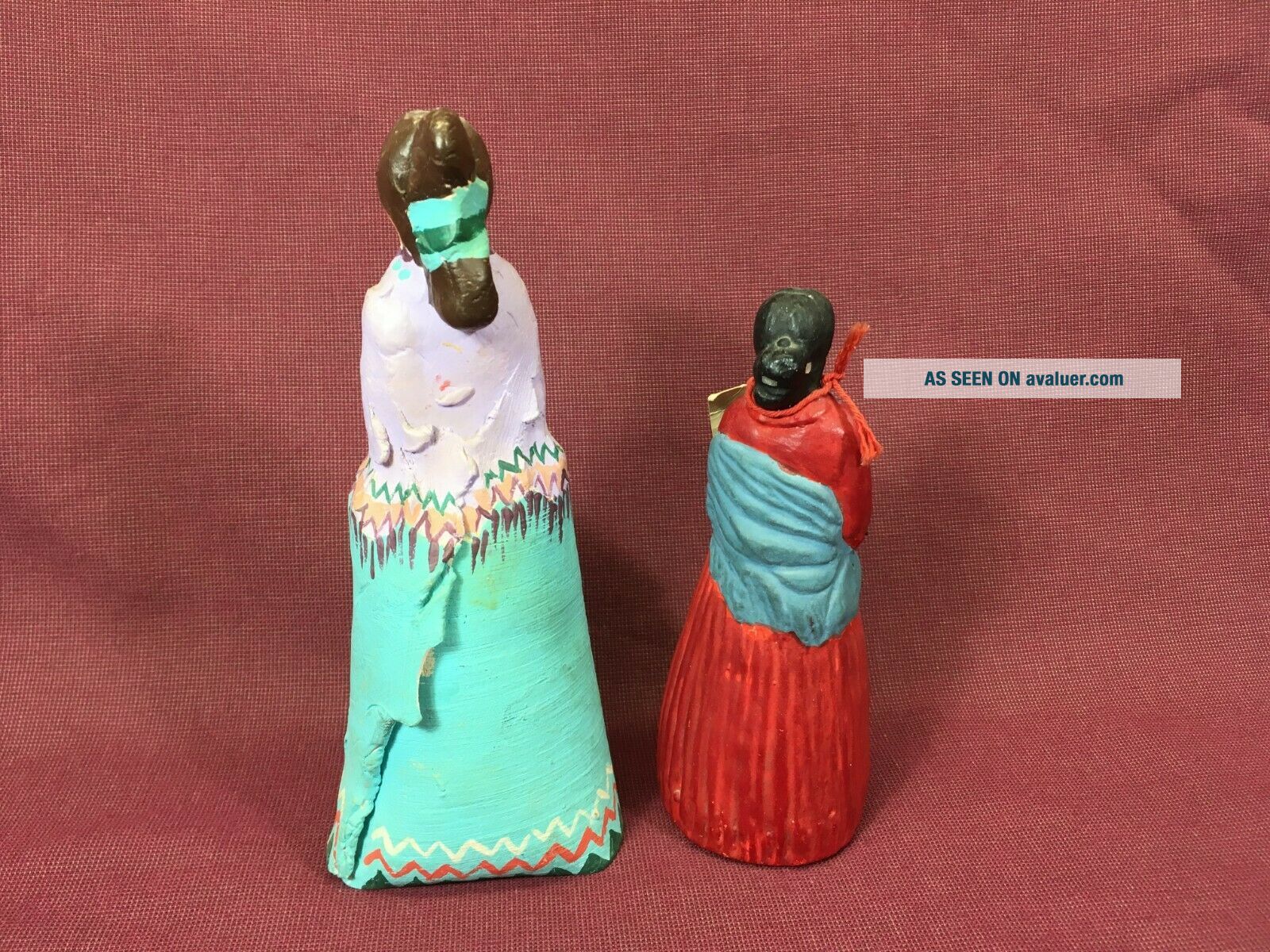 Two Bells Native American Women Pottery And Ceramic | #4248501