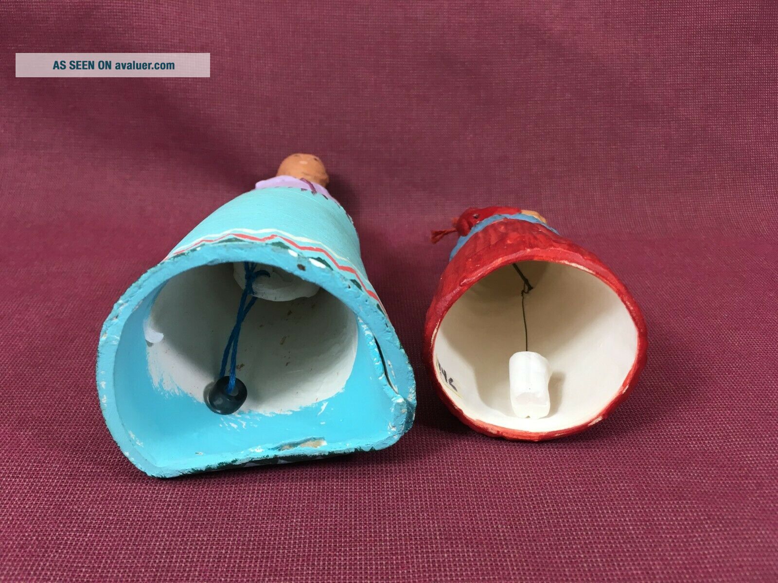 Two Bells Native American Women Pottery And Ceramic | #4248501