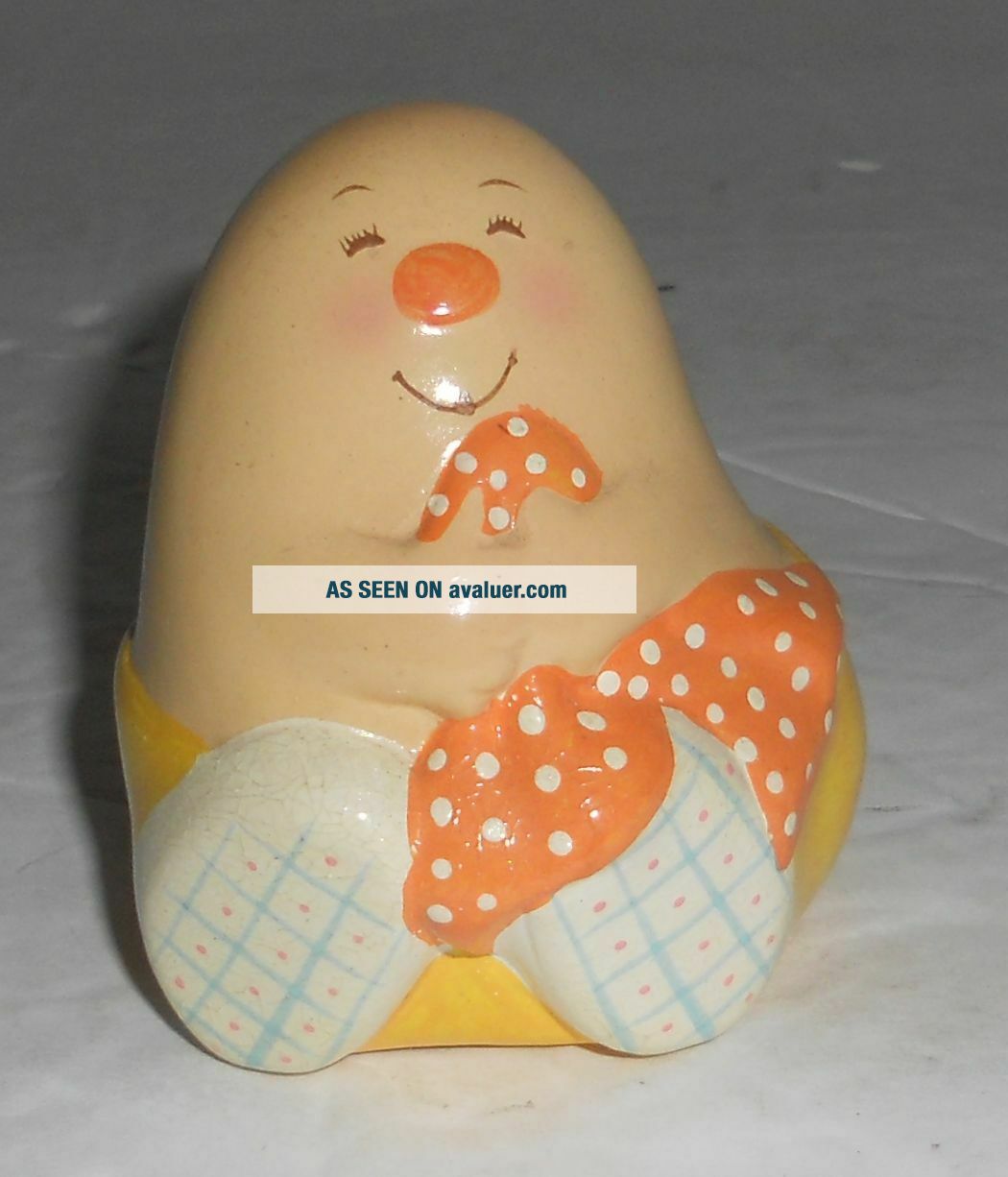 Vintage 1981 Enesco Human Bean Baby Bean Love Me Ceramic Figure | #4261191