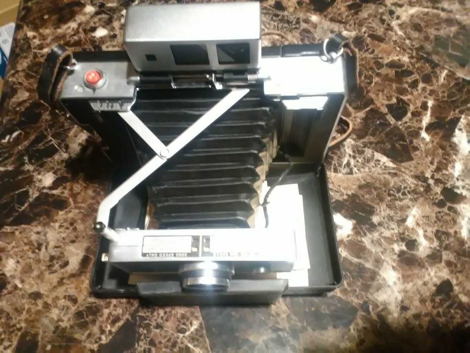 Vintage Polaroid Automatic 250 Land Camera With Flash | #19484333