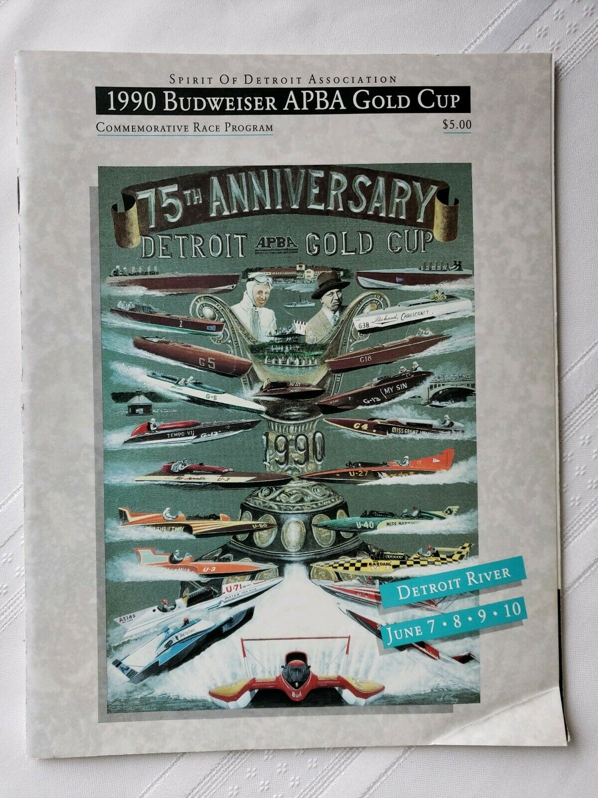1990 Budweiser APBA Unlimited Hydroplane Gold Cup - 75th Anniversary ...