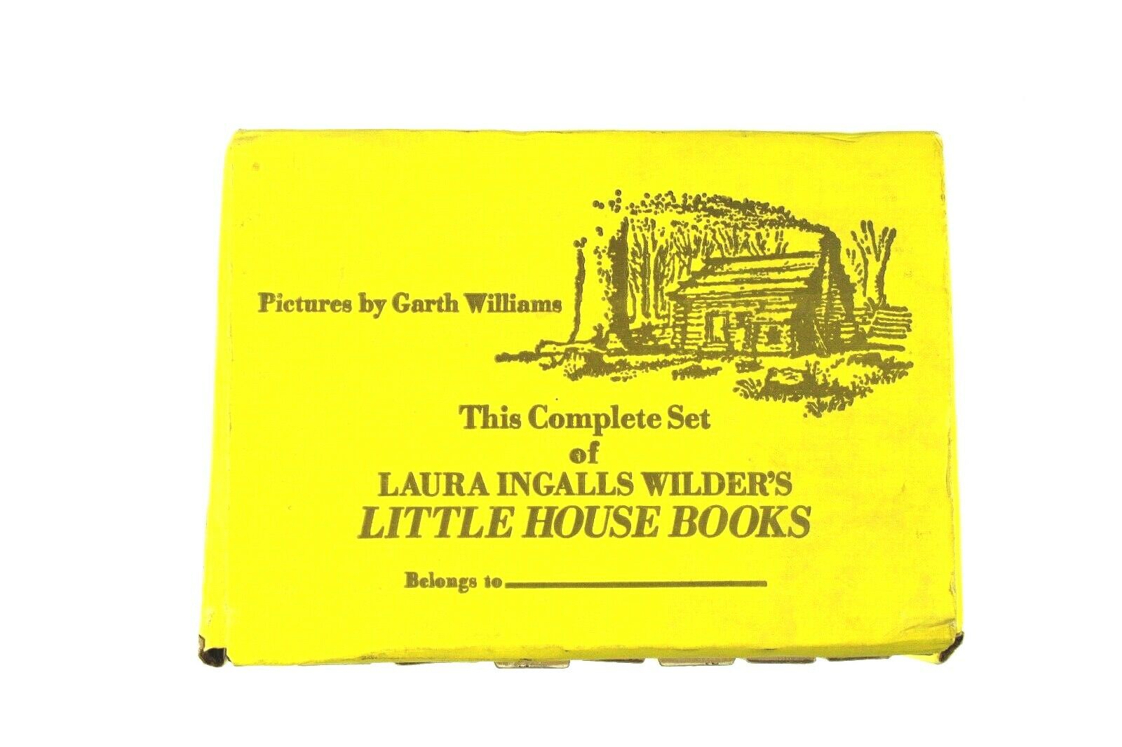 The Complete Set Of Laura Ingalls Wilder Little House Books Vintage Box ...