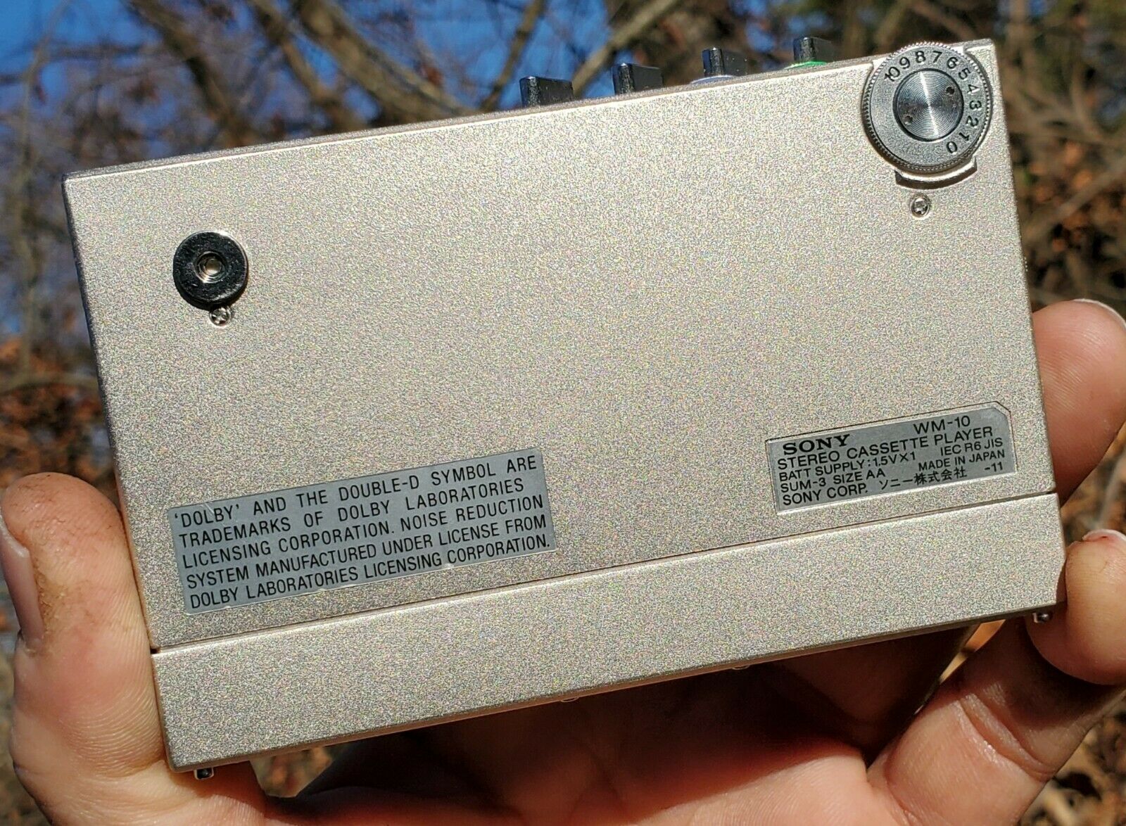 Sony WM 10 Walkman Cassette Near And Looking 1983 Vintage | #19228331
