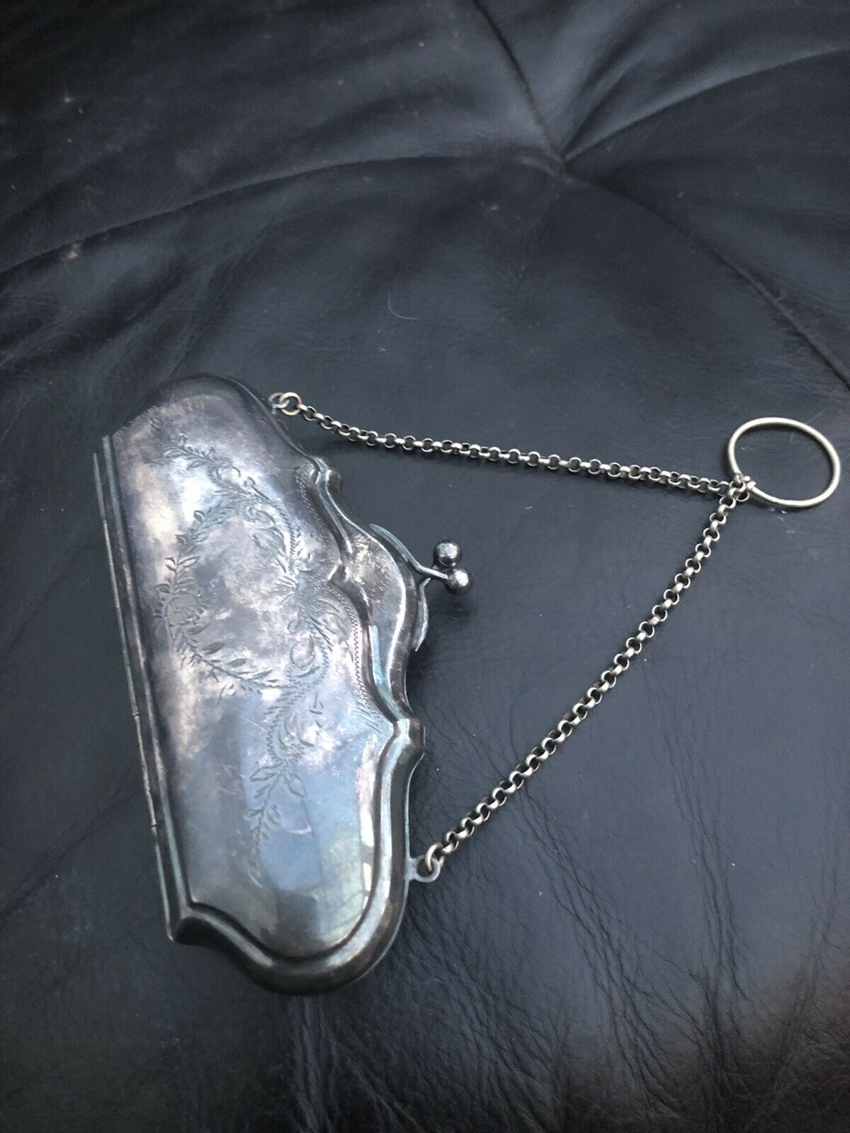 Antique Or Vintage Silver Coin Purse | #19225602