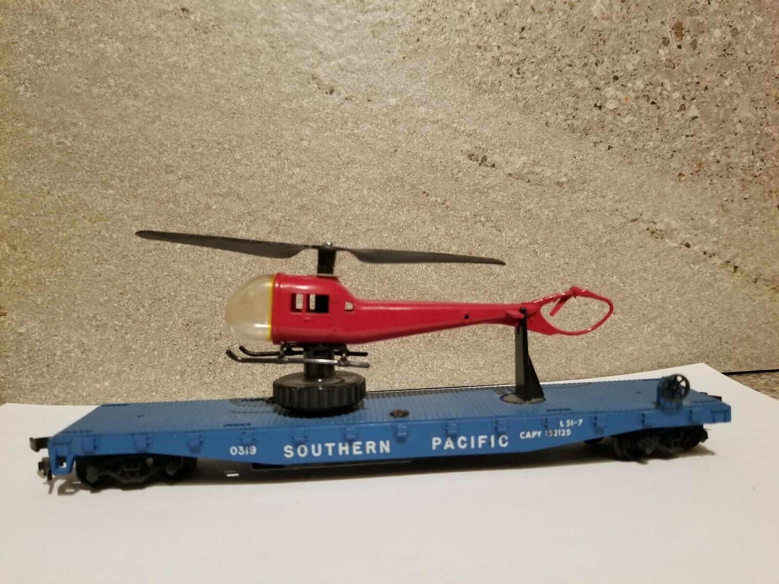 Lionel HO Scale Train Car 0806 Southern Pacific Helicopter Vintage ...