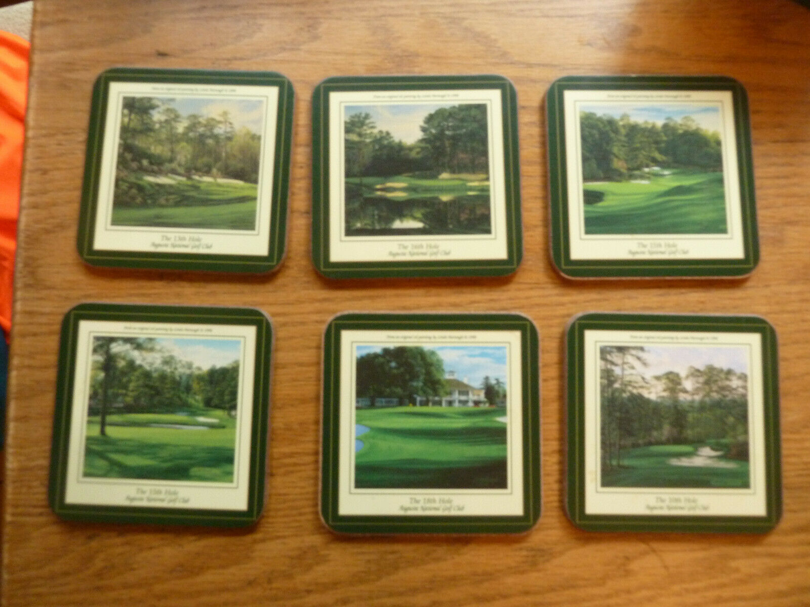 VTG PIMPERNEL COASTERS AUGUSTA NATIONAL GOLF CLUB MASTERS | #19475831