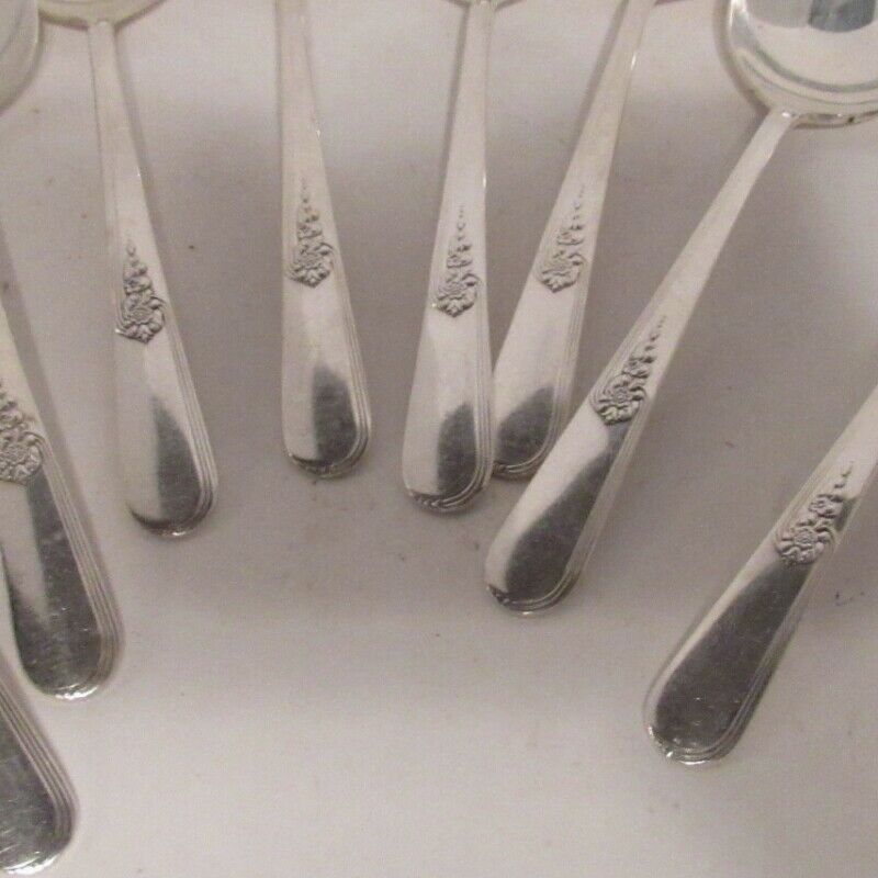 8 Gumbo Soup Spoons Round Holmes And Edwards Youth Pattern IS ...