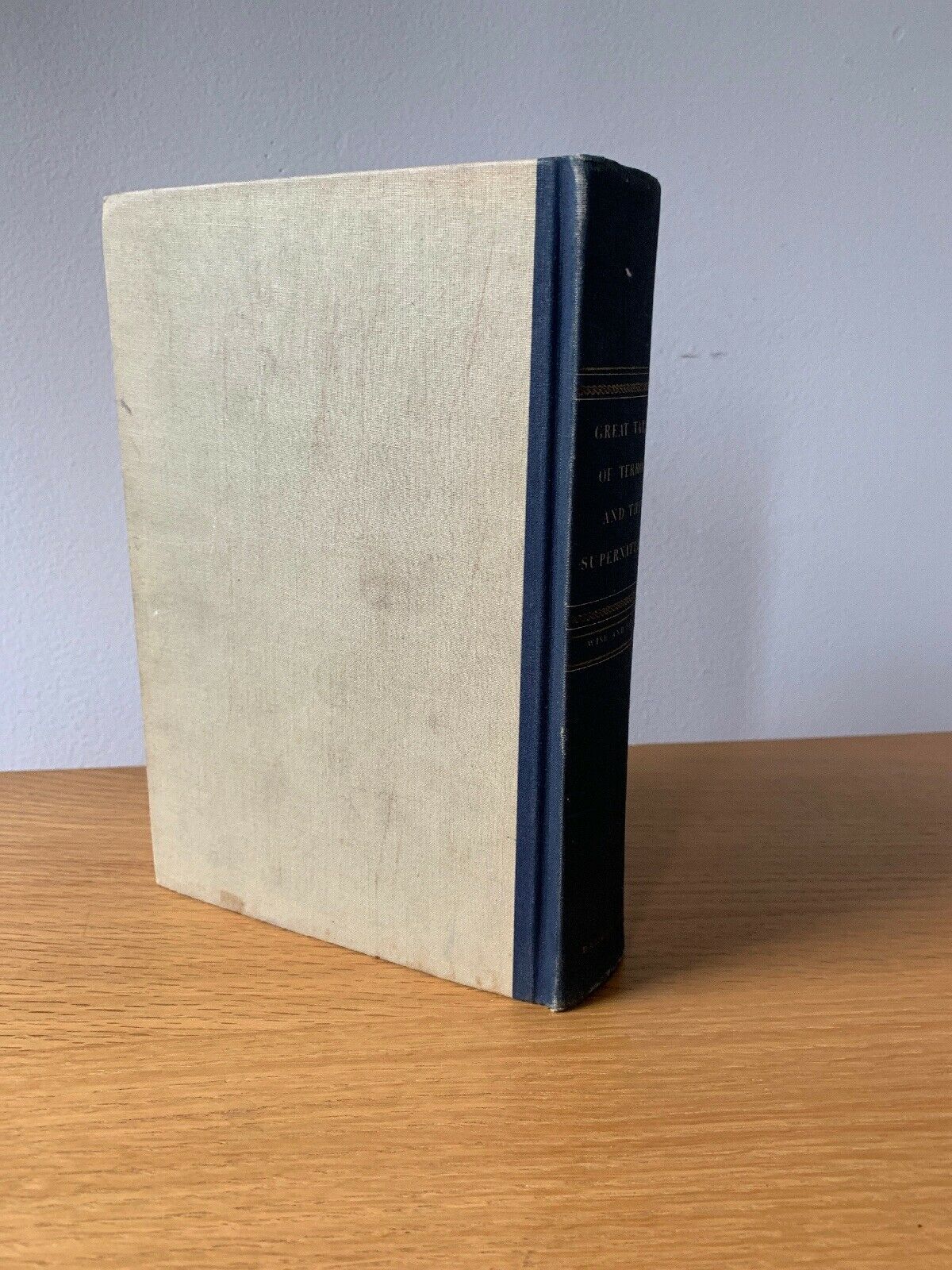 1944 Horror; Great Tales Of Terror And The Supernatural; HC No DJ ...