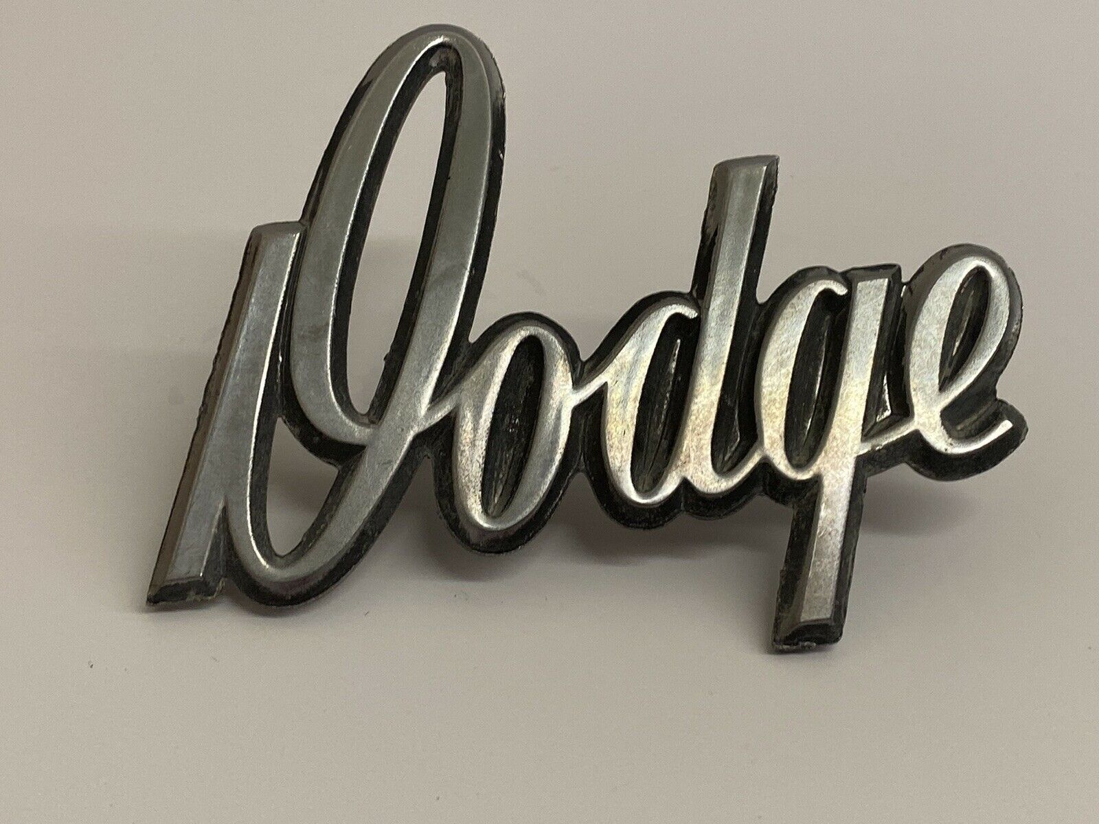 Vintage 1968 & 1970 Dodge Dart Script Emblem Badge Hood Rear Deck Trunk ...