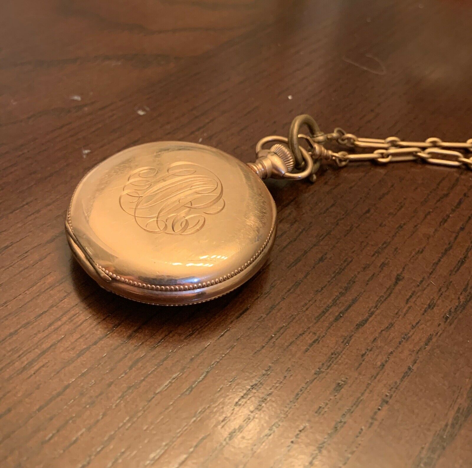 Antique C. 1899 Waltham Pocket Watch Warranted Crescent 25 Years Case ...