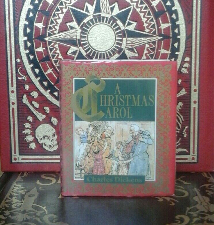 Miniature Book Charles Dickens A Christmas Carol Illustrated Running ...