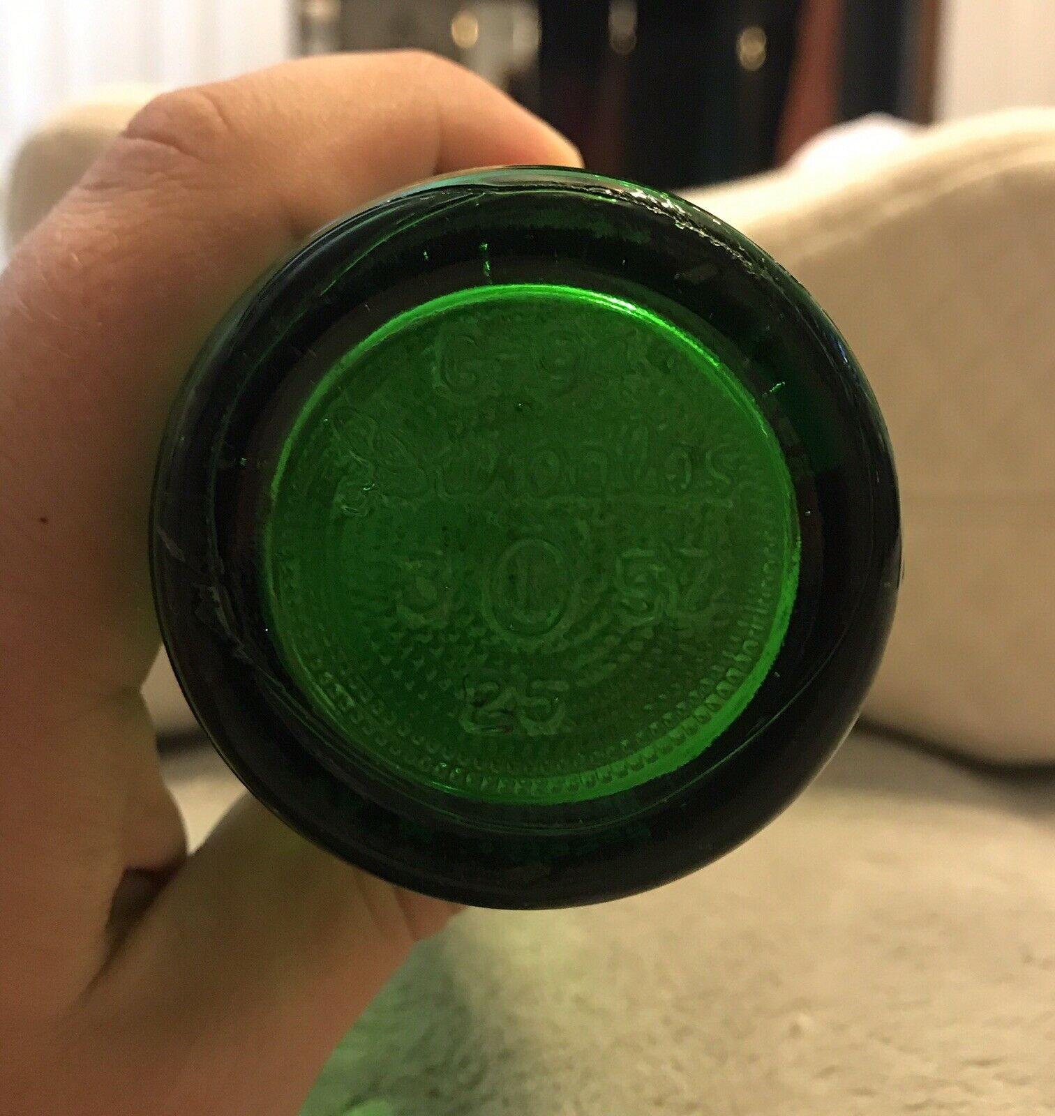 Vtg Soda Bottle 7up Seven Up Beckley WV Glass Green 7oz You Like It It ...