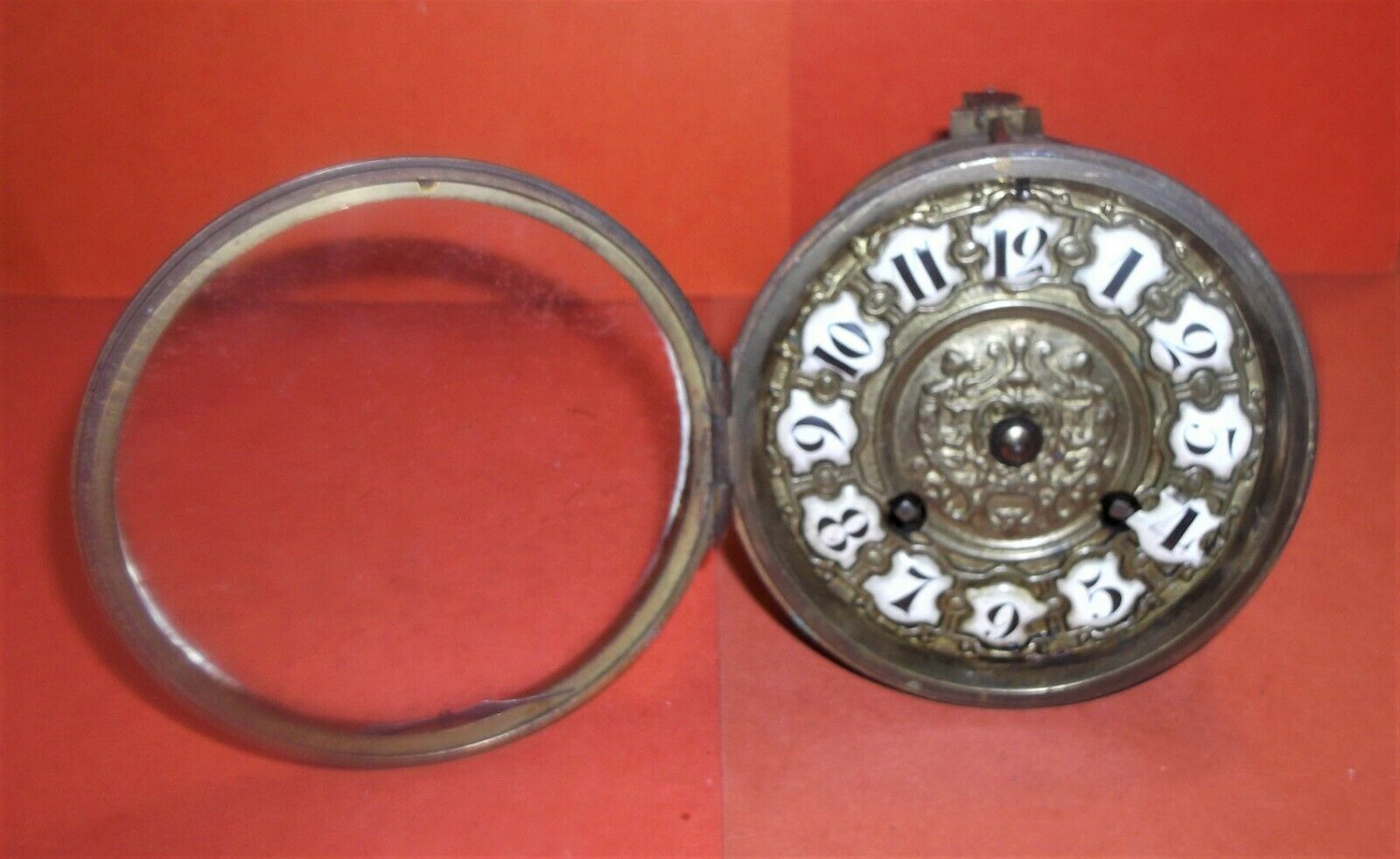 ANTIQUE FRENCH 8 DAY BELL STRIKE CLOCK MOVEMENT WITH PENDULUM. FOR ...