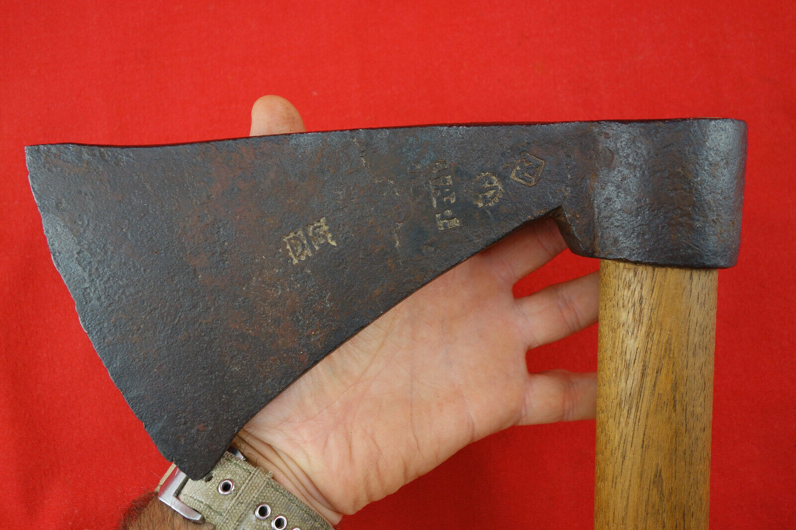 Antique 18th Century French Indian Fur Trade Tomahawk Axe JAP DS ...
