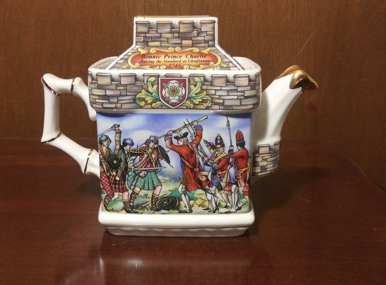 James Sadler England Bonnie Prince Charlie Teapot W/ Box VINTAGE ...