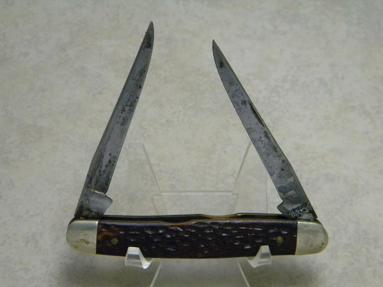 Vintage Kutmaster Utica NY USA Delrin Muskrat Knife | #19024375