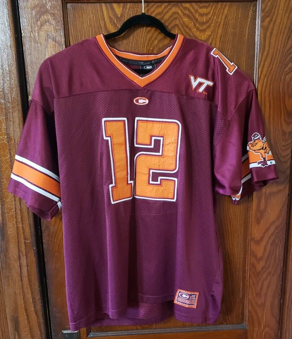Colosseum COLLEGE Virginia Tech Hokies 12 2XL Football Jersey | #18983486