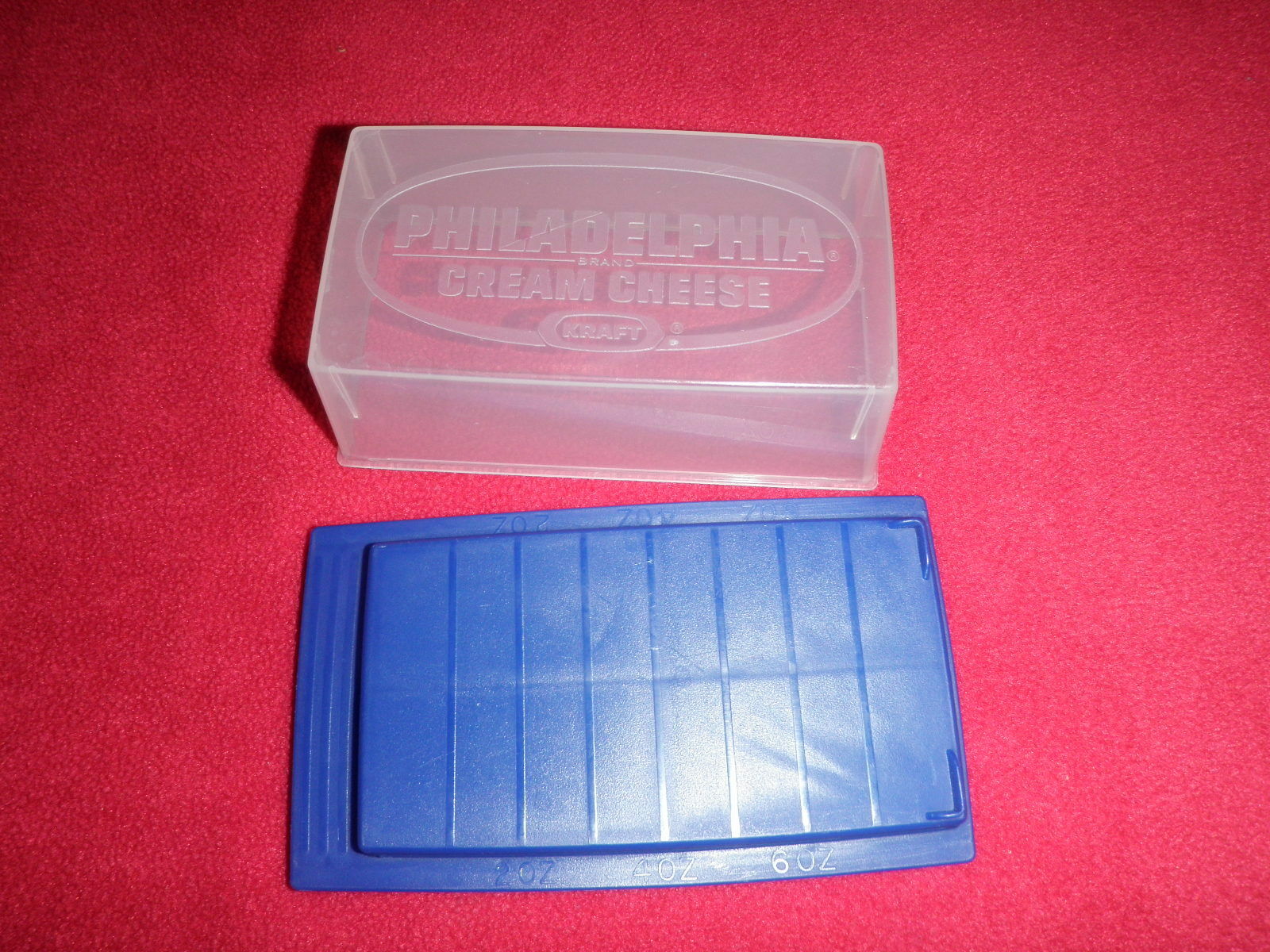 Vintage Kraft Philadelphia Cream Cheese Container Made In USA | #18982017