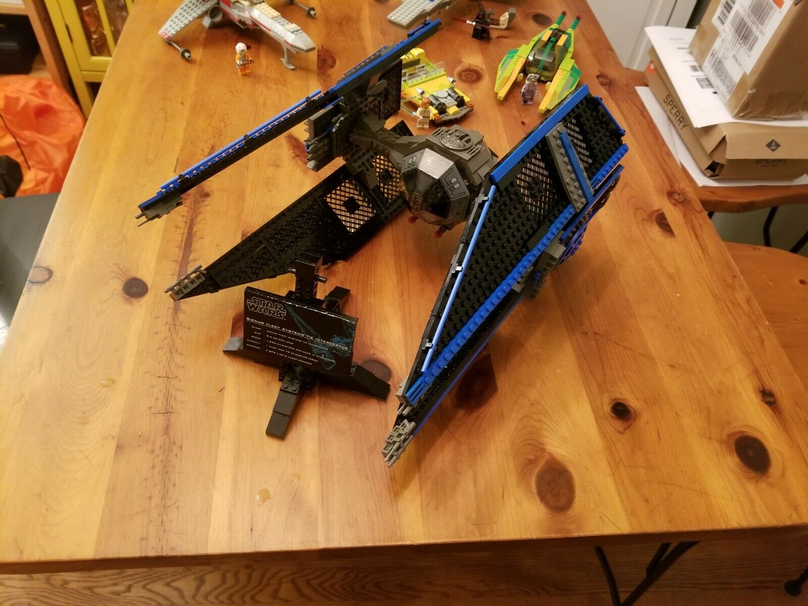 LEGO STAR WARS ULTIMATE COLLECTOR SERIES UCS TIE INTERCEPTOR 7181 ...
