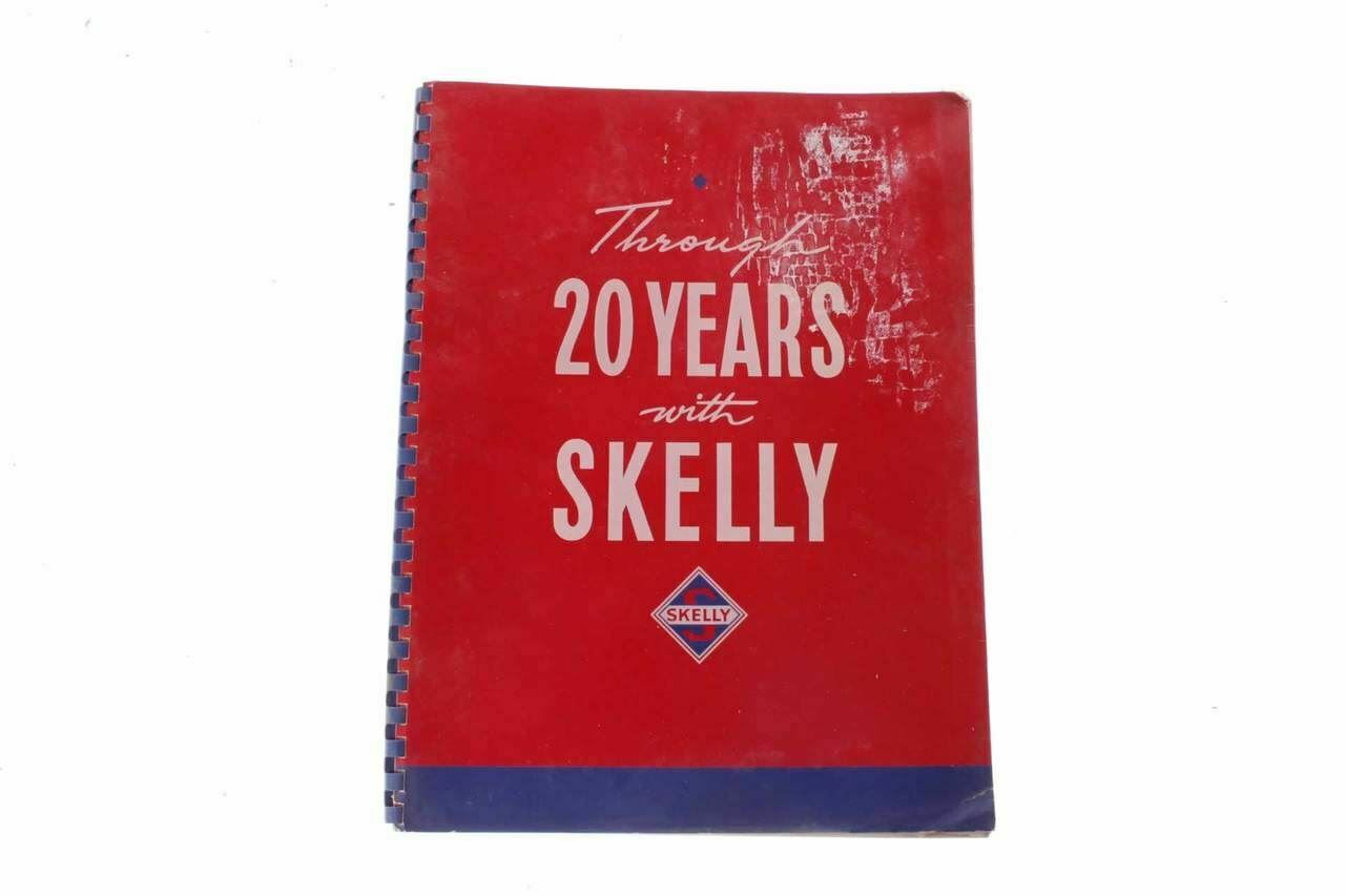Vintage 1939 Through 20 Years With Skelly Oil Company Book | #19438003