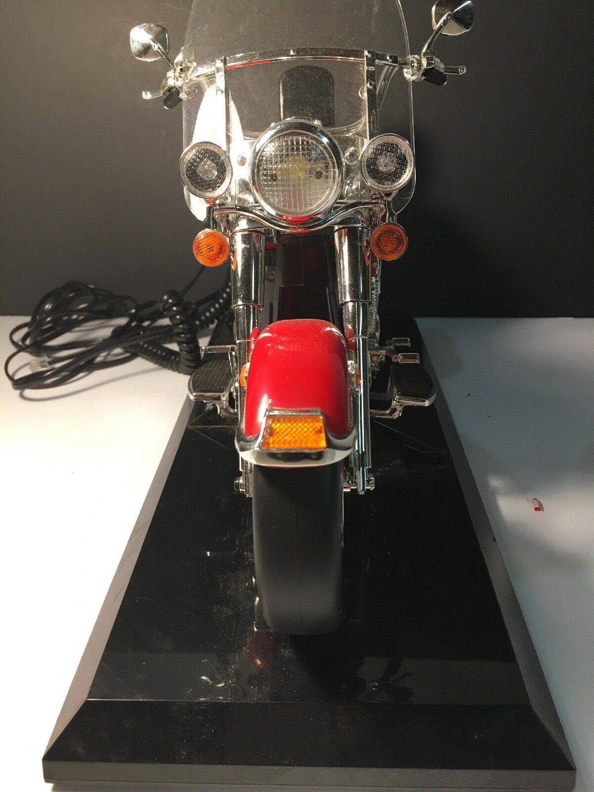 Telemania Harley Davidson Red Heritage Softail Telephone | #18977424