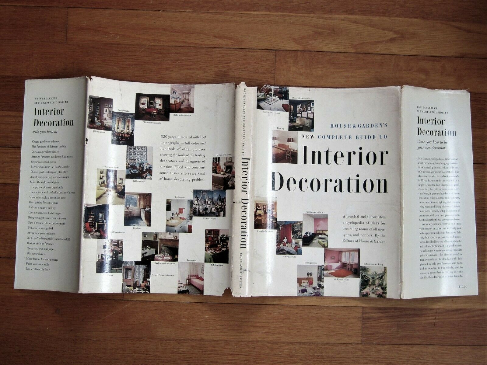 1953 HOUSE GARDEN ' S COMPLETE GUIDE TO INTERIOR DECORATION MID CENTURY ...