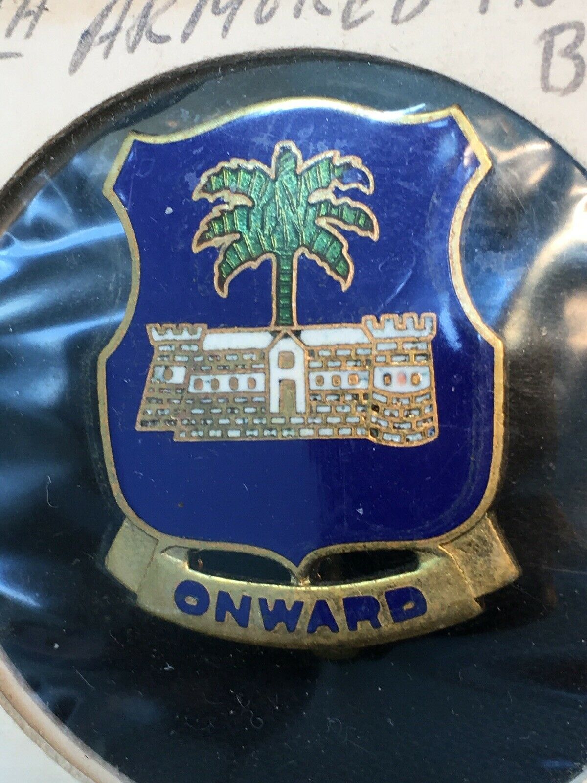 WWII 25th Armored Infantry Regiment Onward DI Pin Military Vintage ...