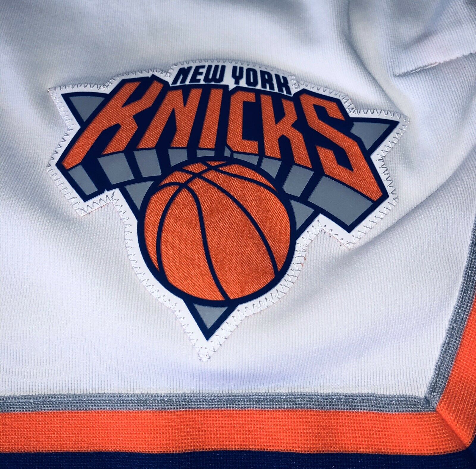 Isaiah Hicks York Knicks NBA Game Worn 4 (XXL) White Shorts (STEINER ...