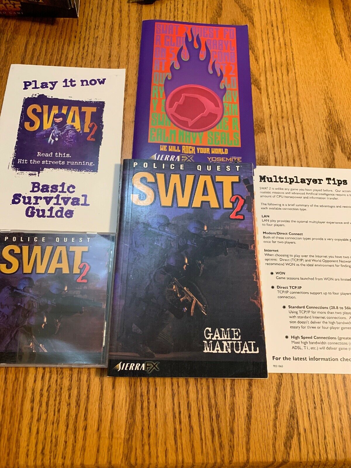 Police Quest: SWAT 2 (PC, 1998) Classic Video Game Vintage 90s | #18785615