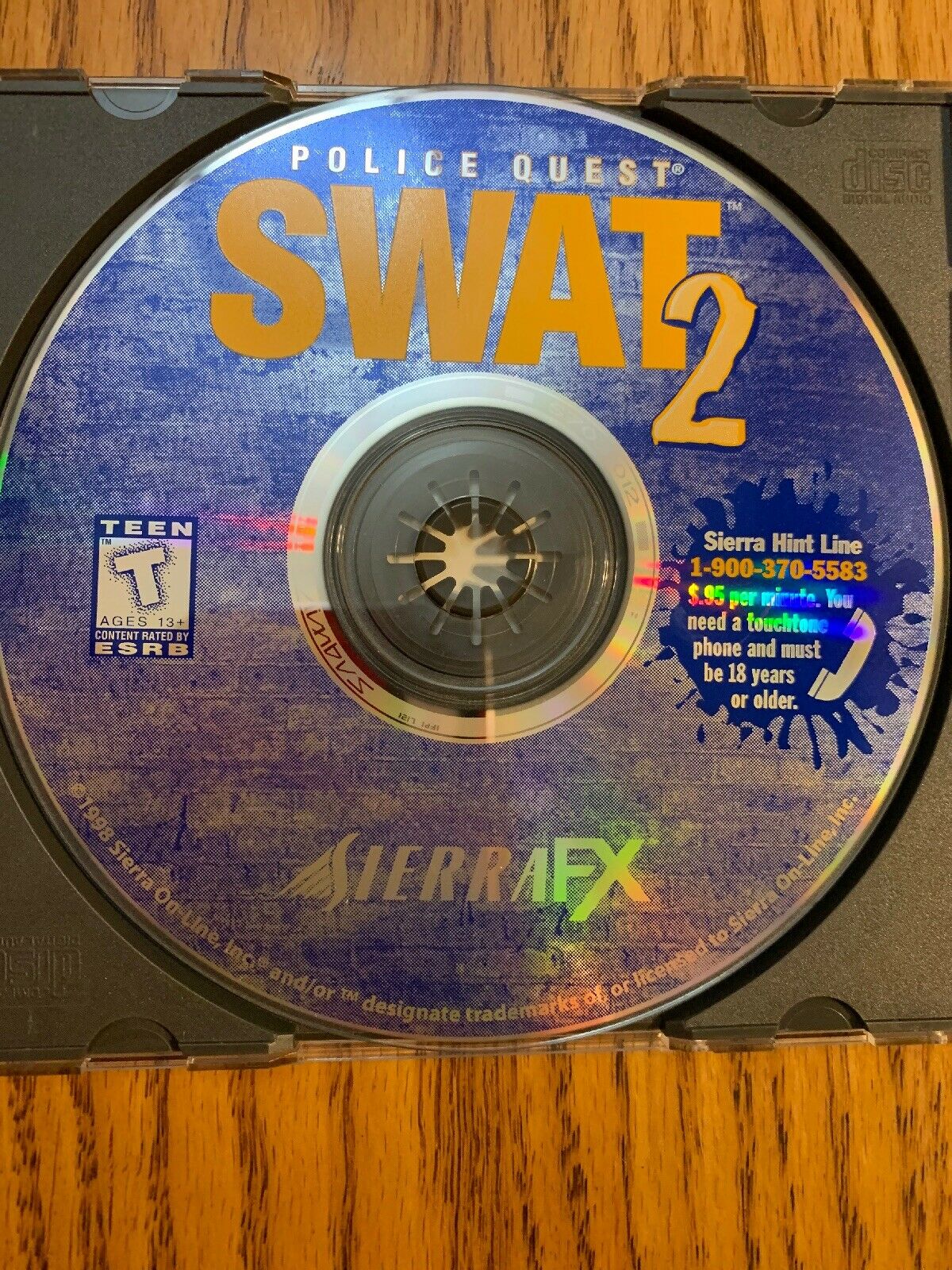 Police Quest: SWAT 2 (PC, 1998) Classic Video Game Vintage 90s | #18785615