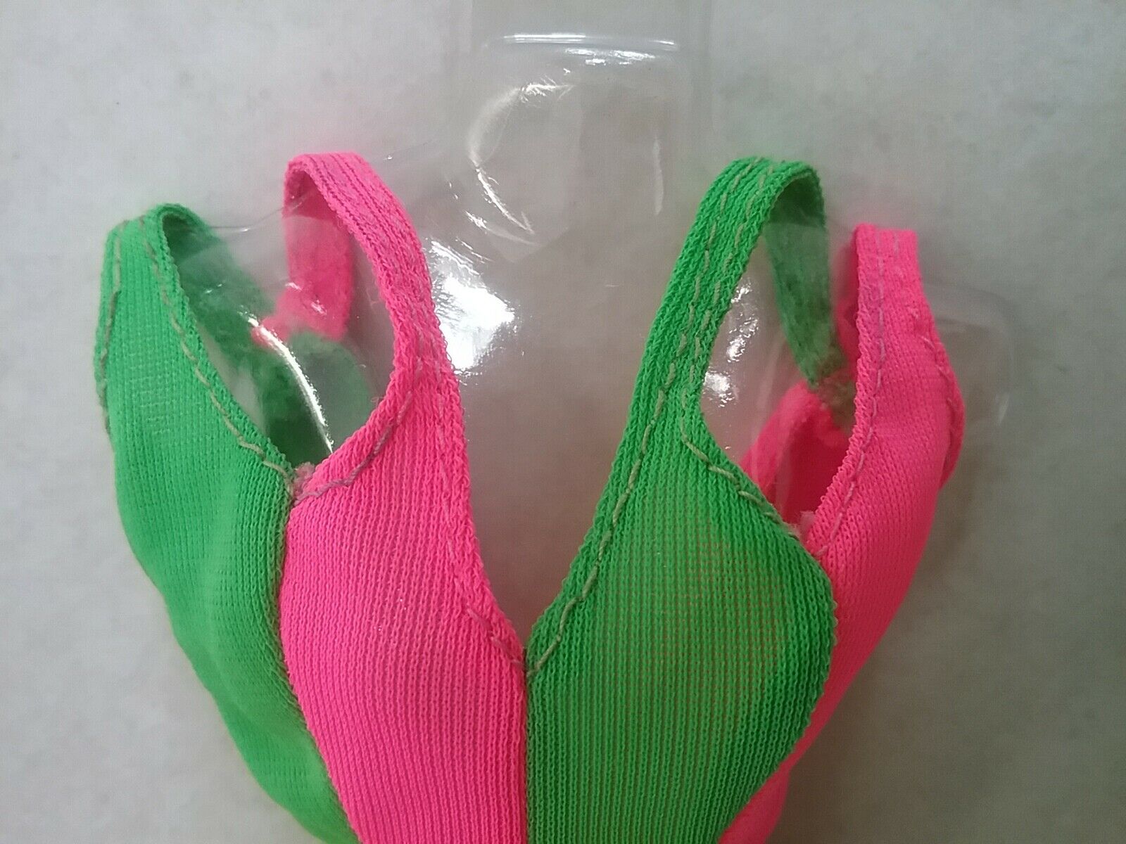 Vintage Standard Mattel Barbie Doll Hot Pink Green Swimsuit 1969 ...