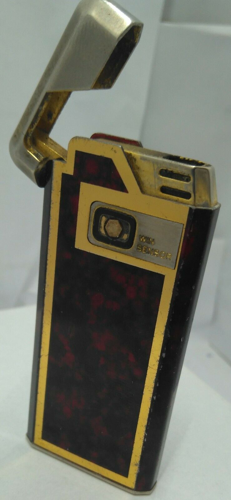 Lighter Win Sensor 7100 Battery Gas Vintage Japan | #18765296