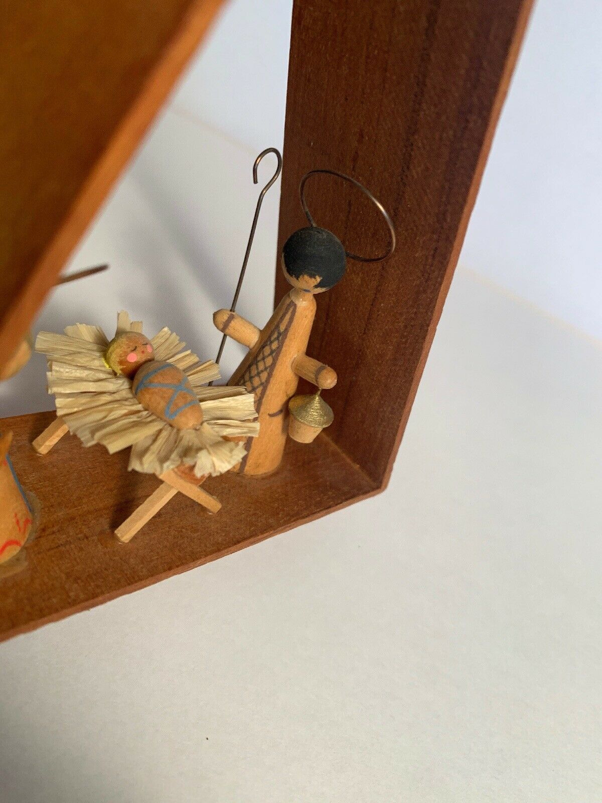 Vintage Erzgebirge Nativity Miniature German Wood Christmas Pyramid ...