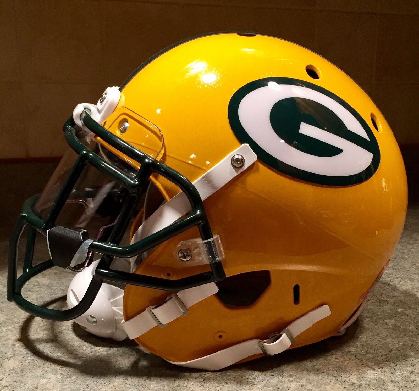 Ha Ha Clinton - Dix Signed Game Issued Model Pro Packers NFL Football ...