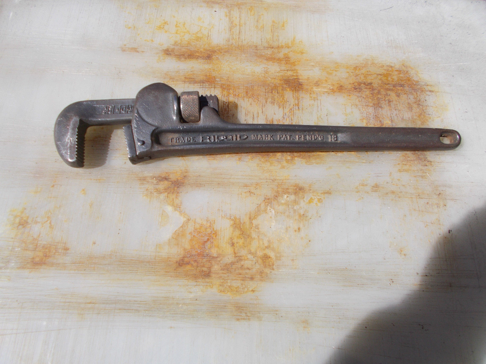 VINTAGE RARE YORK CENTRAL RAILROAD NYC RR RIDGE TOOLS RIDGID PIPE ...